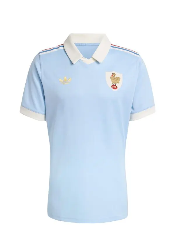 Adidas France Rugby 120y Jersey - Clear Sky