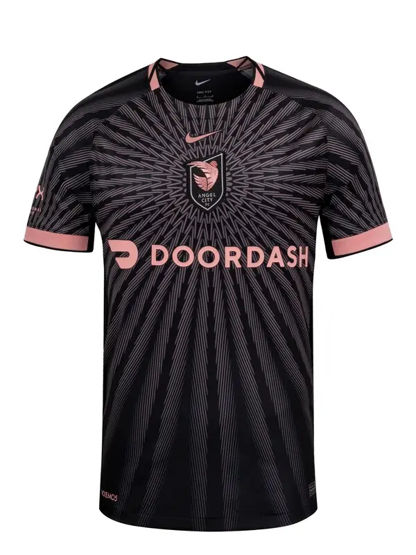 Nike Angel City Fc Stadium Edition Dri-fit Replica Jersey - Black