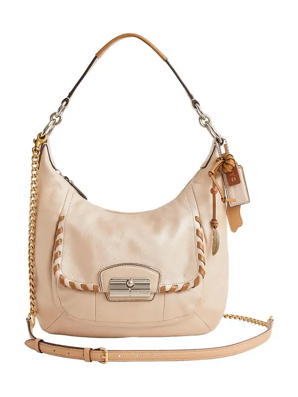 COACH Upcrafted Kristin Hobo - Silver/champagne