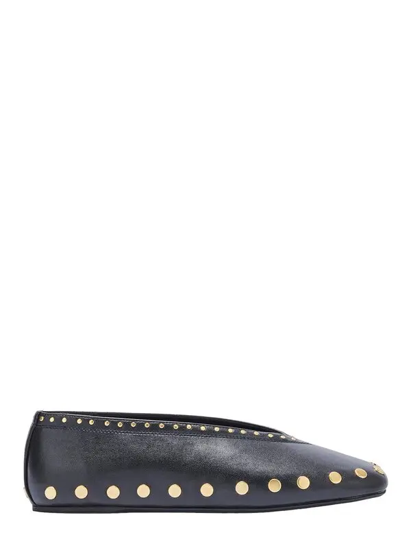 GANNI Jenny Ballerina Flats - Black