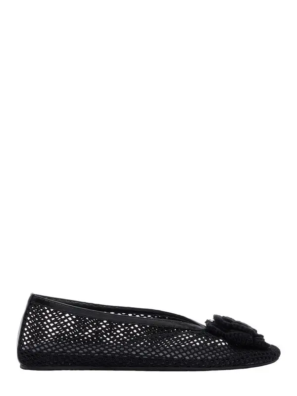 GANNI Jenny Ballerina Flats - Black
