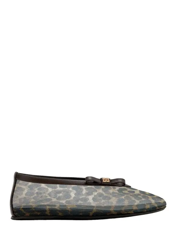 GANNI Jenny Ballerina Flats - Brown