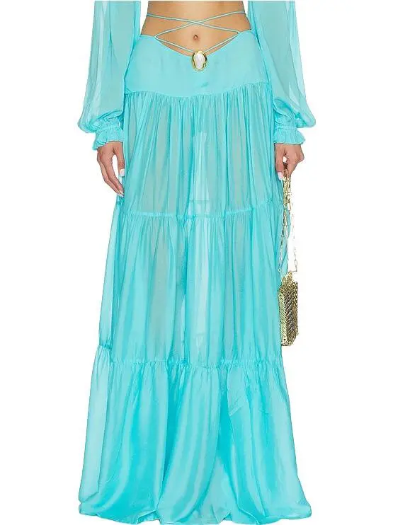 CIN CIN Song Moonstone Skirt - Blue Lagoon