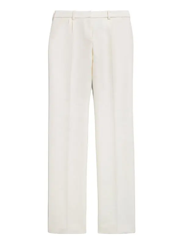 Balenciaga Slim Tailored Trousers - White