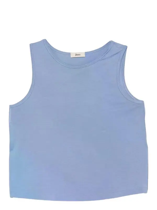 Herno Round-neck Vest - Blue