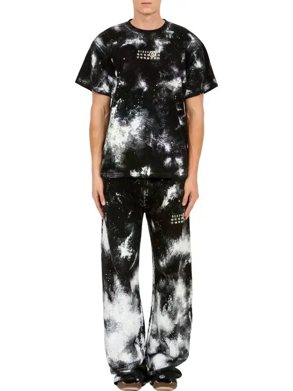 MAISON MARGIELA Graphic-print T-shirt - Black