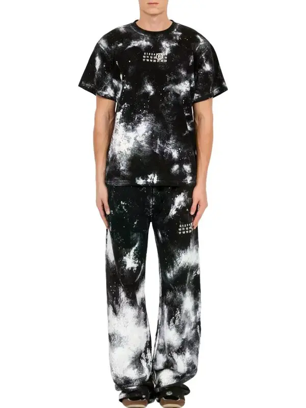 MAISON MARGIELA Graphic-print T-shirt - Black