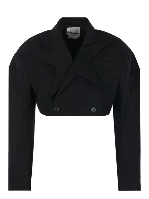 Comme Des Garçons Star Double-breasted Jacket - Black