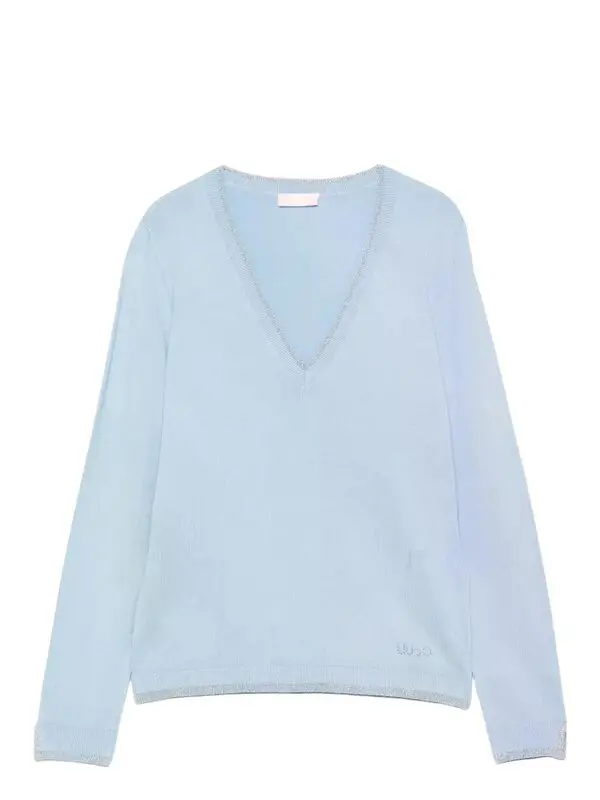 Liu Jo V-neck Sweater - Blue