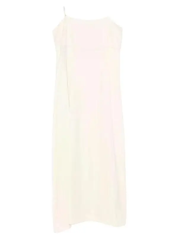 Peserico Satin Midi Dress - Neutrals