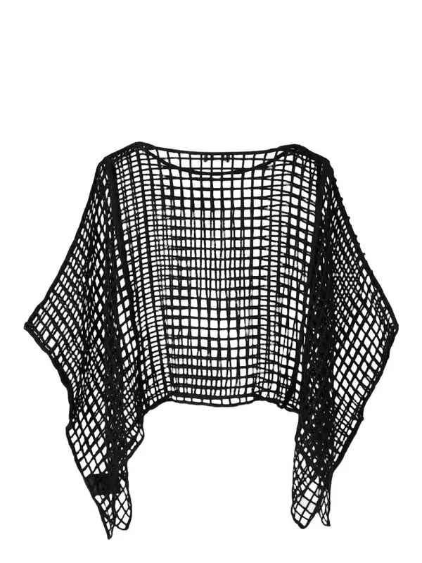Peserico Knit Cape - Black