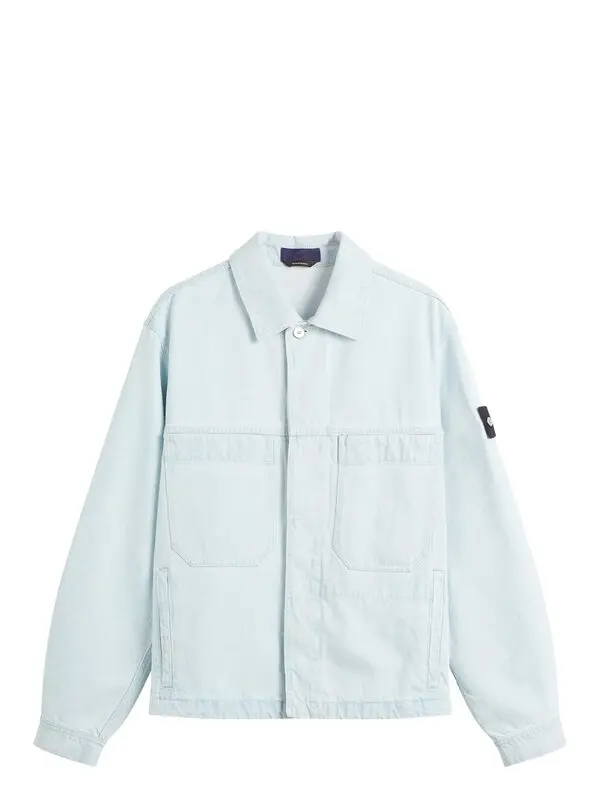Stone Island Ultra Bleached Denim Jacket - Extra Bleach