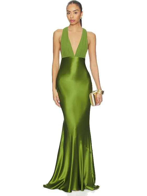 Retrofete Fig Dress - Green