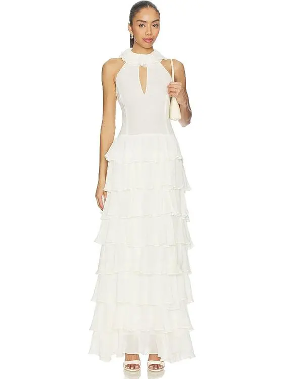 NICHOLAS Yasira Dress - Ivory