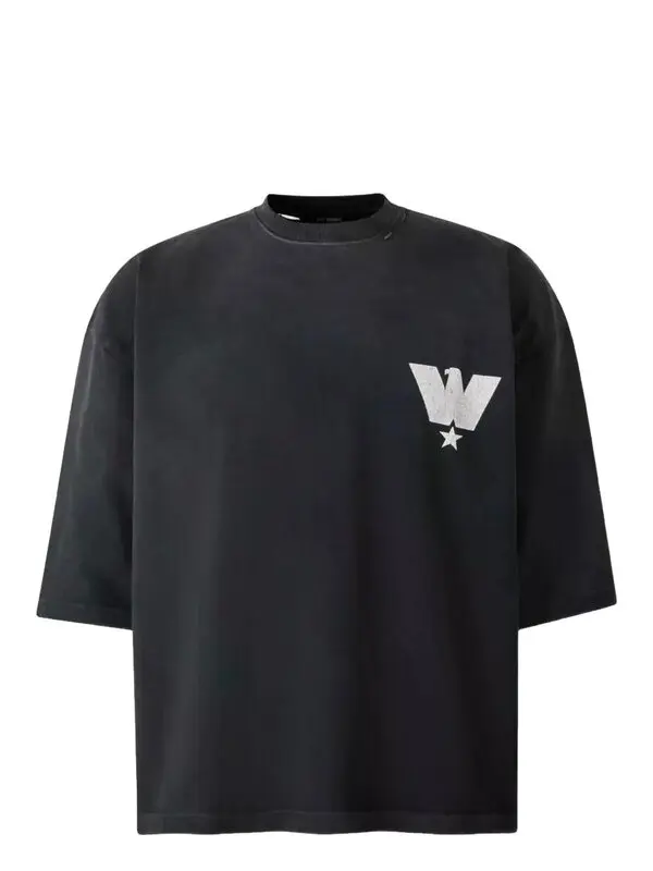 WILLY CHAVARRIA Logo-print T-shirt - Black