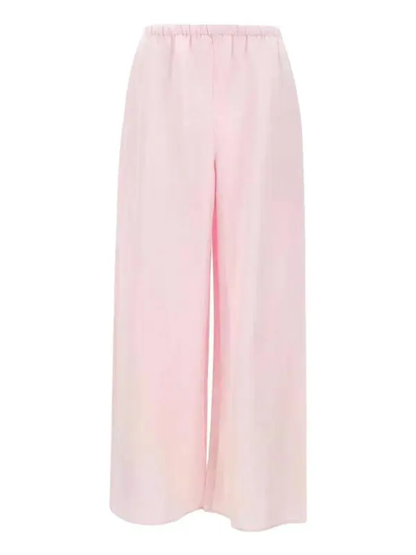 Faithfull The Brand Jensen Elastic-waistband Trousers - Pink