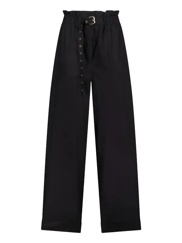 Liu Jo Belted Trousers - Black