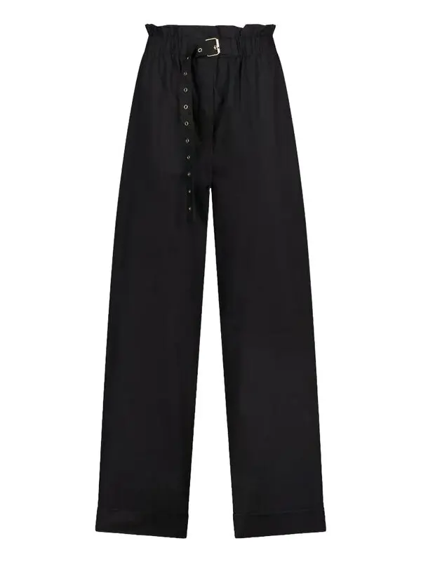 Liu Jo Belted Trousers - Black