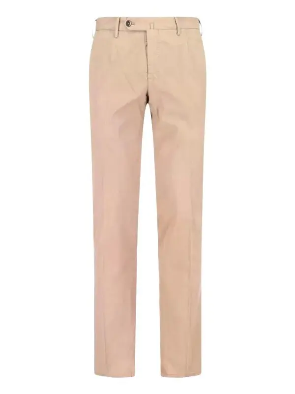 PT TORINO Button Trousers - Neutrals