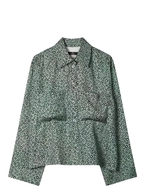 Paul Smith Animal-print Shirt - Green