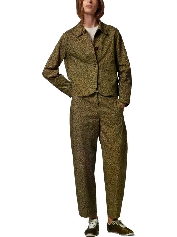 Paul Smith Leopard-print Jacket - Green