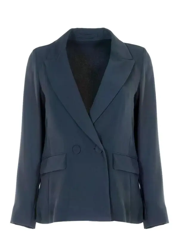 I BLUES Zannata Double-breasted Blazer - Blue
