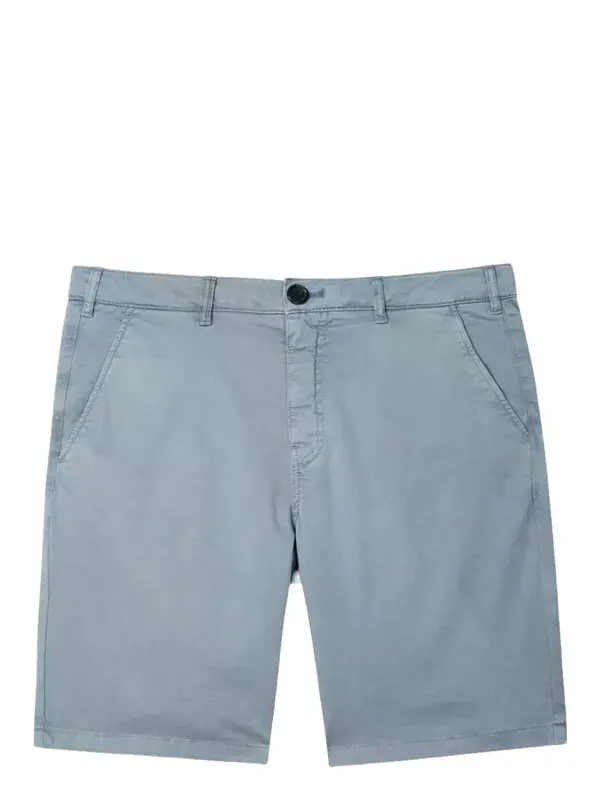 Paul Smith Buttoned Chino Shorts - Blue