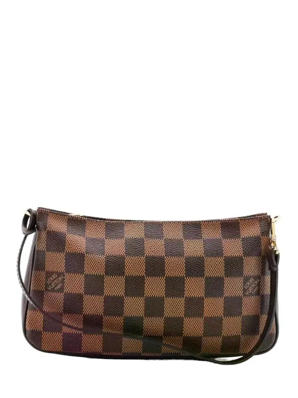 LOUIS VUITTON Navona Pochette Accessoires Damier Clutch - Brown