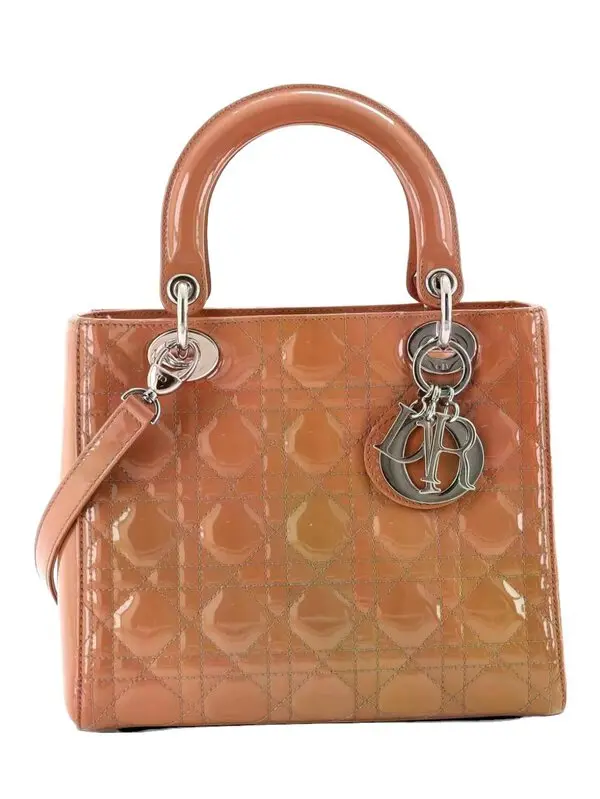 Dior Vintage Lady Medium Satchel - Neutrals