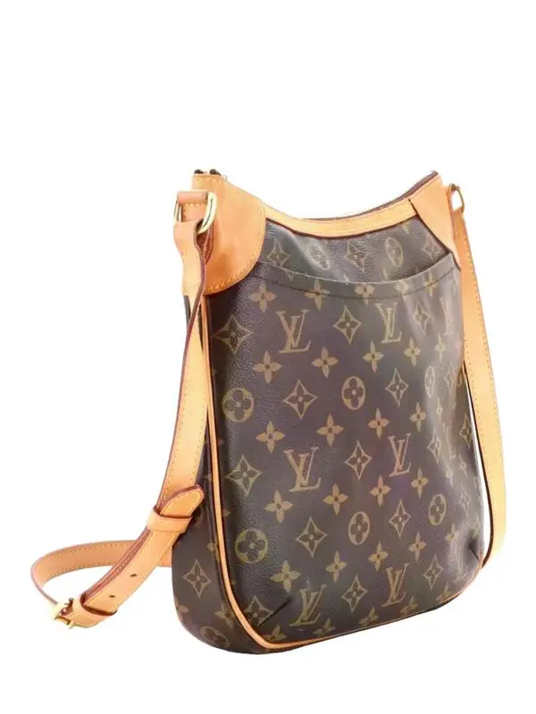 LOUIS VUITTON Odeon Pm Monogram Canvas Crossbody Bag - Brown