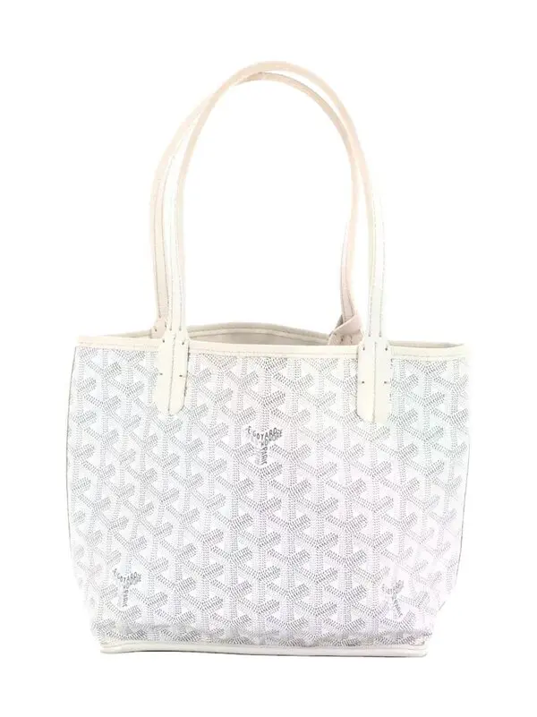 Goyard Anjou Reversible Mini Satchel - White