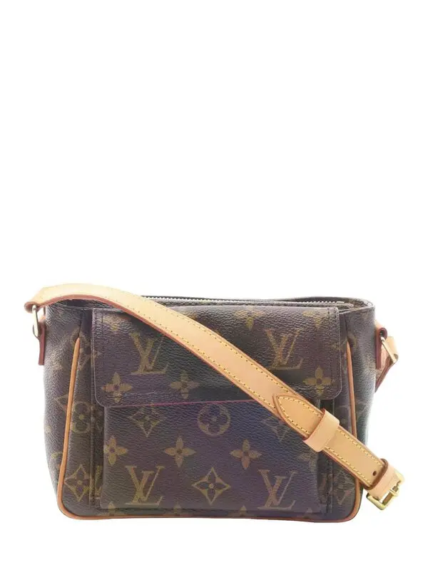 LOUIS VUITTON 2004 Monogram Viva Cite Pm - Brown