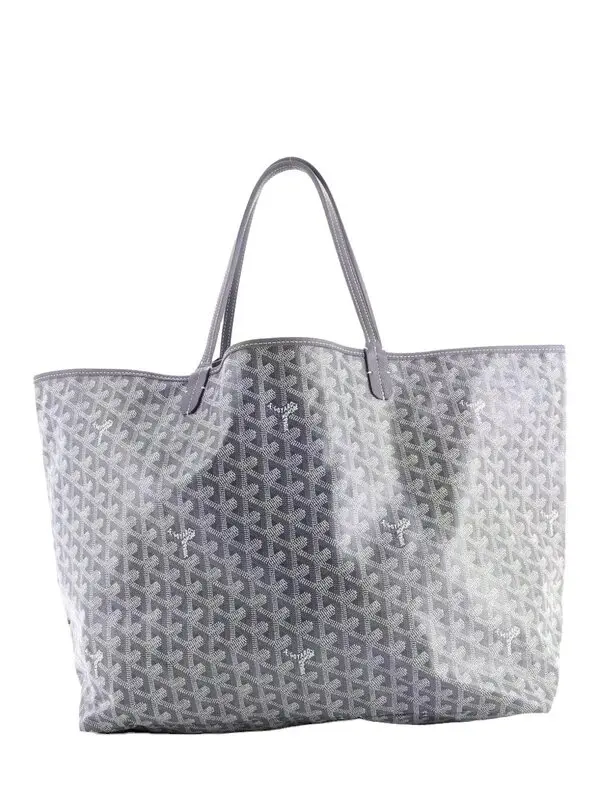 Goyard Saint Louis Coated Canvas Gm Tote Bag - Grey