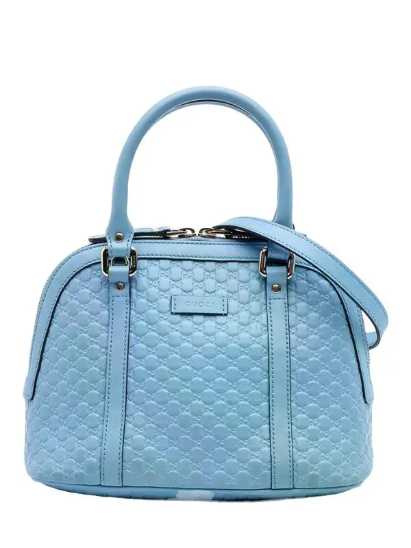 Gucci Mini Microssima Dome Satchel - Blue
