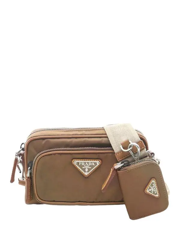 Prada Re-nylon Shoulder Bag - Brown