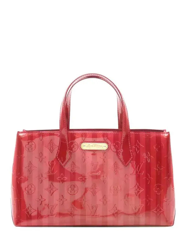 LOUIS VUITTON 2011 Monogram Vernis Wilshire Pm Handbag - Red