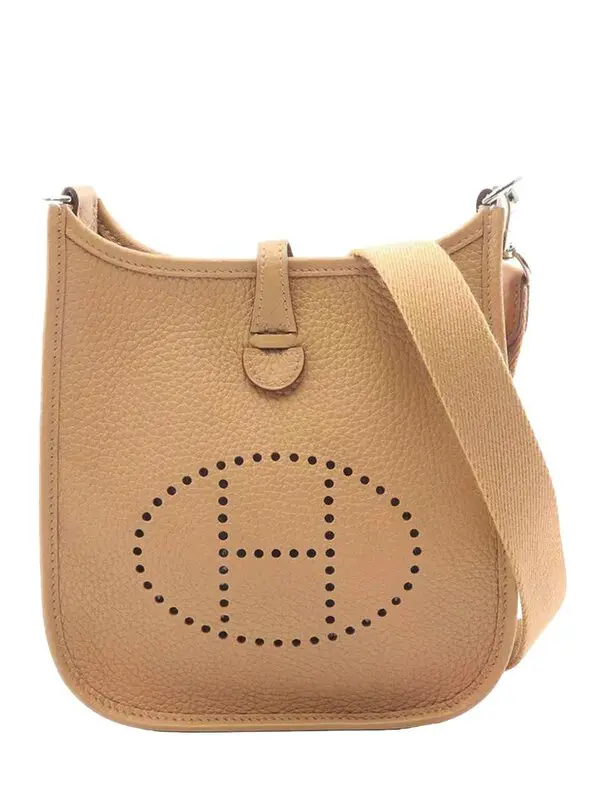 Hermès 2025 Clemence Evelyne Tpm Crossbody Bag - Brown