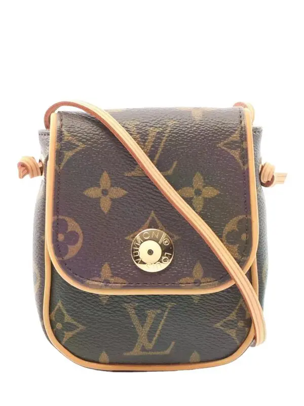 LOUIS VUITTON 2007 Monogram Pochette Cancun - Brown