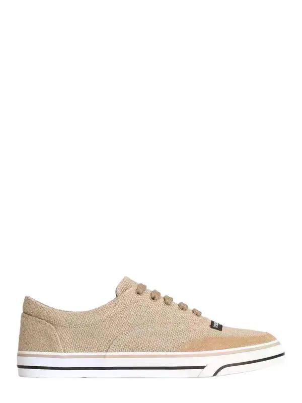 Dolce & Gabbana Dg Sailing Linen Sneakers - Neutrals