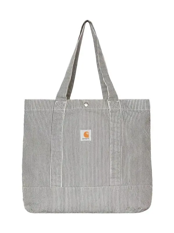 Carhartt Work In Progress Mercer Striped Tote Bag - White