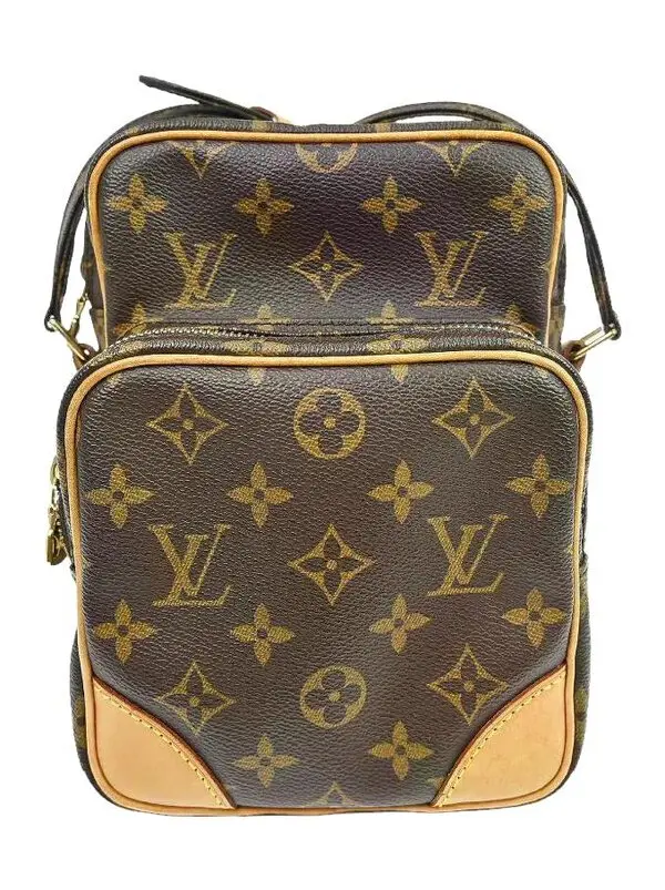 LOUIS VUITTON 2004 Amazon Monogram Crossbody Bag - Brown