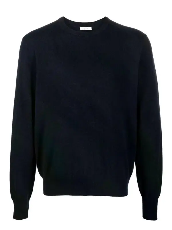 THE ROW Crew Neck Cashmere Sweater - Blue