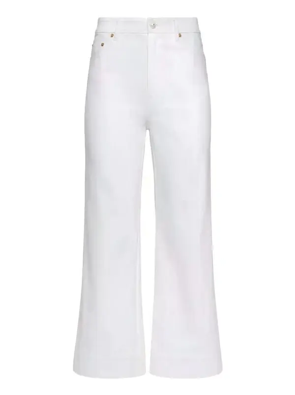 Cinq À Sept Joey Flare Leg Jeans - White