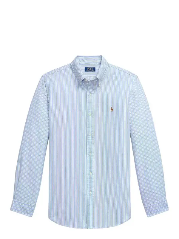 Polo Ralph Lauren Striped Button-down Shirt - Blue