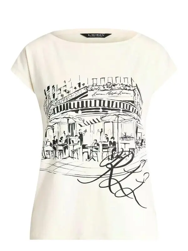 Ralph Lauren Graphic T-shirt - Neutrals