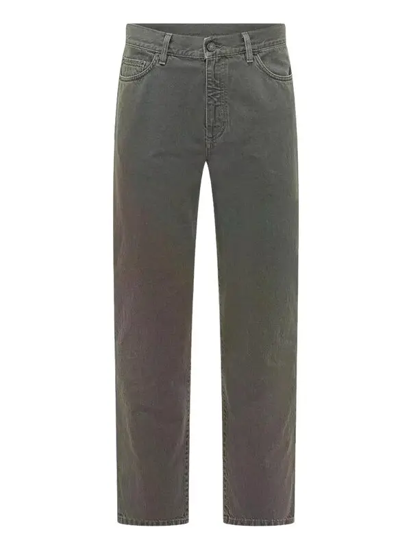 Zegna Pure Cotton Pants - Green
