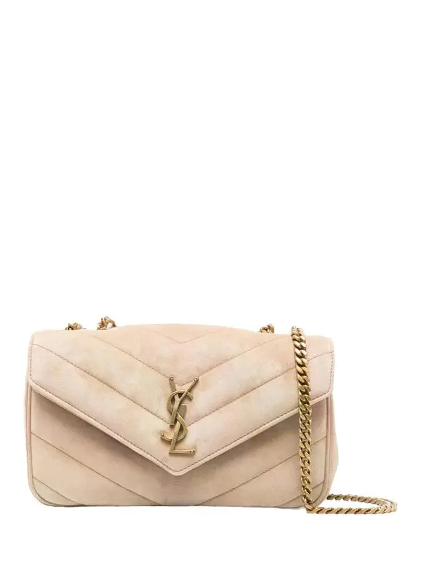 Saint Laurent Small Lou Lou Crossbody Bag - Neutrals