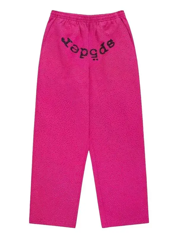 SP5DER Legacy Vvs Track Pants - Pink