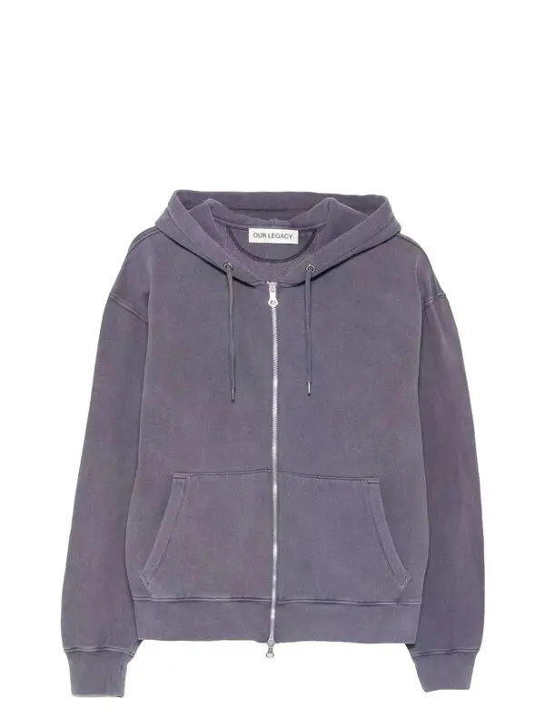 Our Legacy Rascal Zip-up Hoodie - Purple