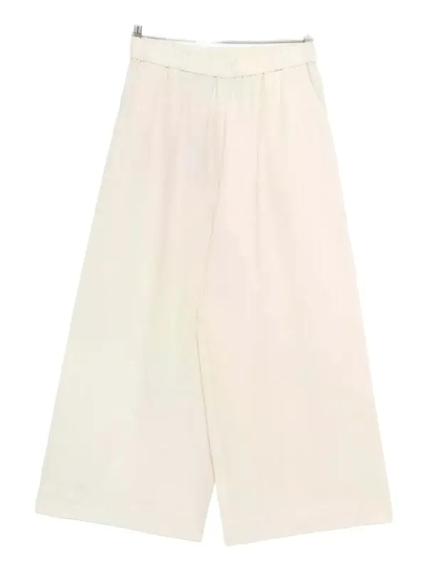 Max Mara Elastic-waistband Trousers - Neutrals